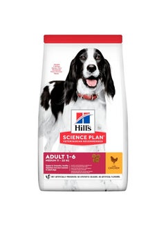 Hill's Science Plan Sensitive Stomach & Skin Medium Adult Dog Food with ...
