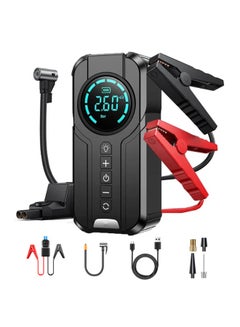 Car Jump Starter 6000A, Jump Starter Battery Pack for Up to 6.0L Gas ...