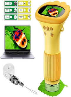 Children's Microscope Bag Microscope - 1000x Portable Microscope ...