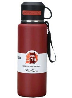 Stainless Steel Thermos Flask with Tea Infuser and Mug to Keep Hot ...