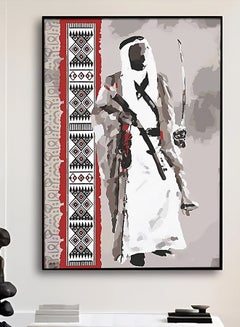 Najdi art design canvas painting with hollow frame size (120x80) one ...