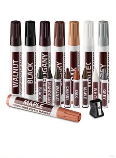 Furniture Repair Kit, Wood Markers and Wax Sticks with Sharpener Kit ...