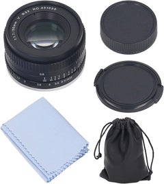 50mm F1 7 Full Frame Manual Lens Aluminum Alloy 42mm Thread Mount Large ...