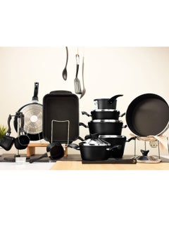 Bianca granite cookware set 21-pcs price in Egypt | Noon Egypt | kanbkam