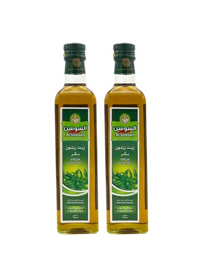 Al Sawsan Virgin Olive Oil 500 ml × 2 200ml Pack of 2 price in Saudi ...