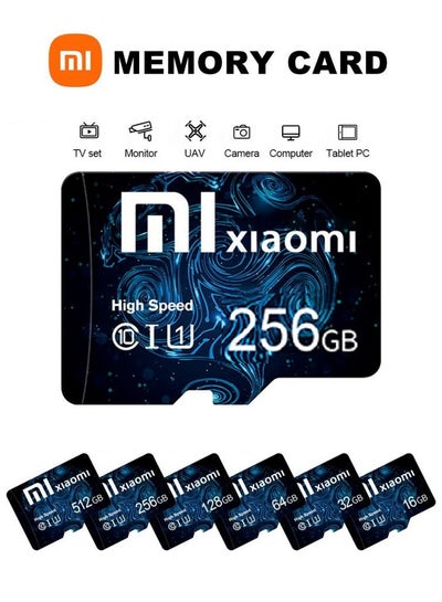 Original High Speed Micro SD Memory Card 256 GB Class 10 With SD Card ...