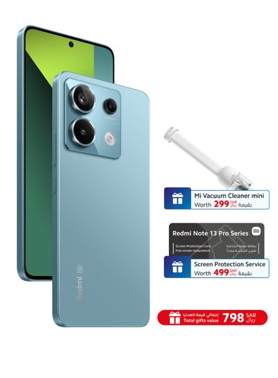 سعر Redmi Note 13 Pro 5G Dual SIM Ocean Teal 12GB RAM 512GB - Global Version With Screen ...