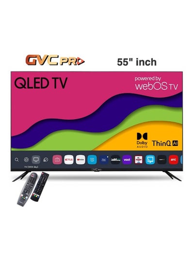 GVC Pro smart 55-inch QLED TV, WebOS system, Dolby Vision, 4K, Magic ...