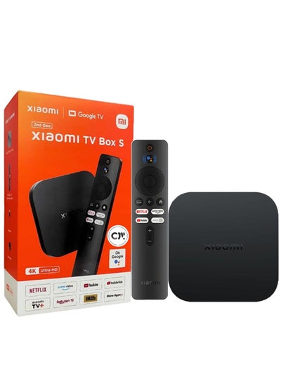 Google TV Box S 2nd Generation 4K Ultra HD Media Player Black price in ...