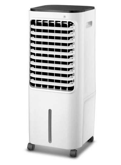 Air Cooler, 12L Water Tank, 3-Speed, Ionizer, Remote Control, Auto ...