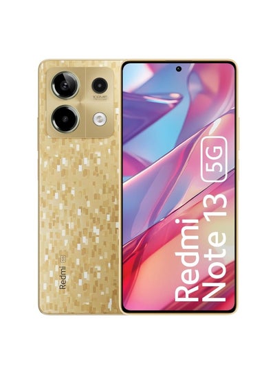 Redmi Note 13 Dual SIM Prism Gold 8GB RAM 256GB 5G - Global Version ...