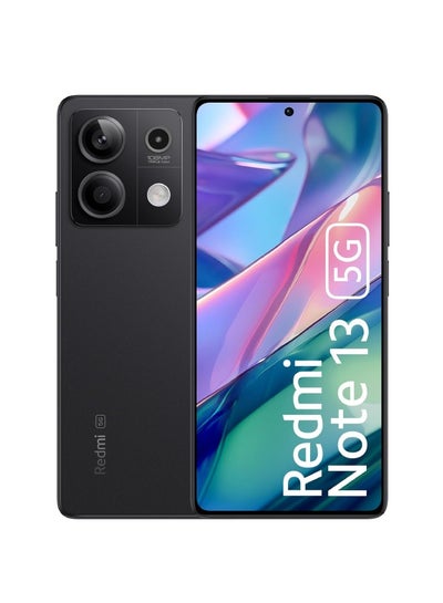 Redmi Note 13 Dual SIM Stealth Black 8GB RAM 256GB 5G - Global Version ...