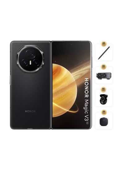 Magic V3 Dual SIM Black 12GB RAM 512GB 5G With Free Gifts And Screen ...
