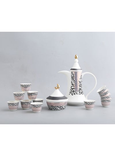 Neoflam Arabic Coffee Set 16Pcs Assorted Decorated Design Assorted ...