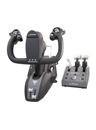 Thrustmaster TCA Yoke Pack Boeing Edition, Pendular Yoke and Throttle ...