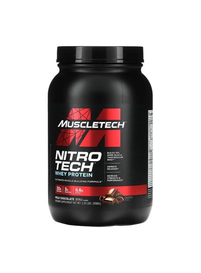 Muscletech Nitro Tech Whey Protein 2.20 lbs Milk Chocolate price in UAE | Noon UAE | kanbkam
