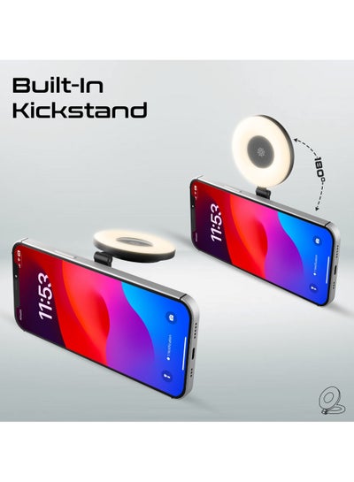 Rechargeable MagSafe Selfie Ring Light With Slim And Stylish Design ...