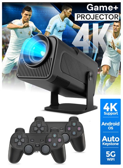 Mini Andorid Portable Projector with Gaming Console 2 in 1 Gaming ...