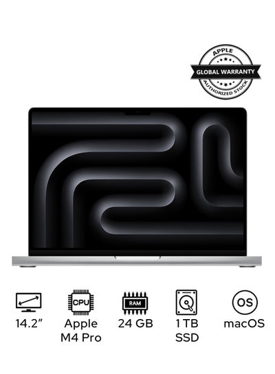 MacBook Pro MX2F3 Liquid XDR Retina 14-Inch Display, M4 Pro Chip 14 ...