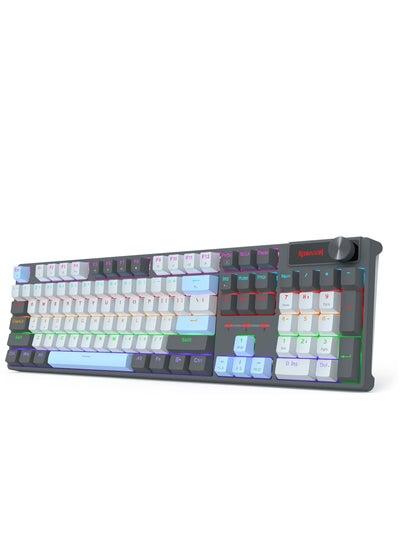 Wired 104 Keys Gaming Keyboard K718, Rainbow Backlit Wired Mechanical ...