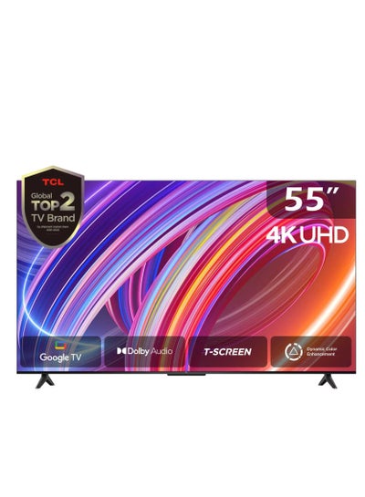 TCL 55-Inch 4K UHD Smart LED Google TV 55P61B Black 55P61B BLACK price ...