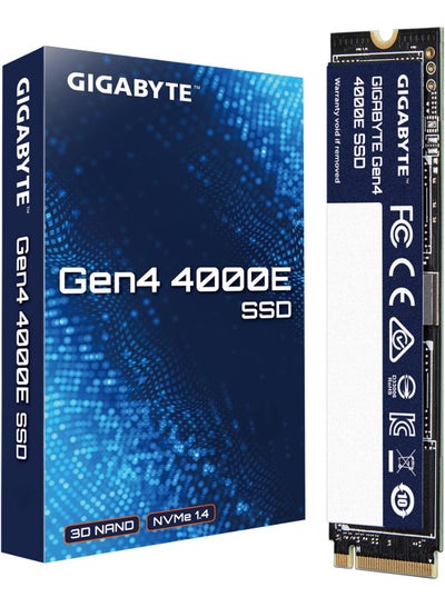 Gen4 4000E Internal SSD, 500GB Capacity, PCI Express 4.0x4, NVMe 1.4 ...
