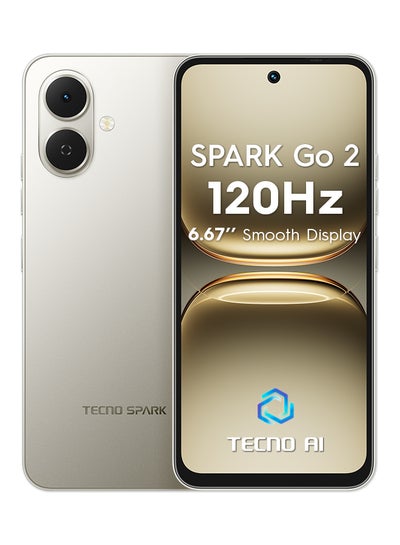 Spark Go 2 Dual SIM Titanium Grey 4GB RAM 128GB 4G - Middle East ...