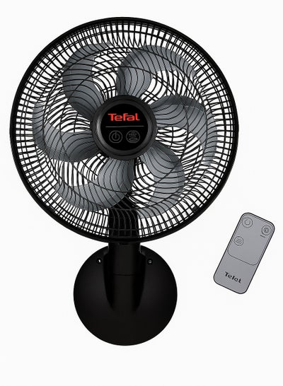 سعر Tefal Silence Force Wall Fan With Remote Control, 16 Inch, 3 Speeds ...