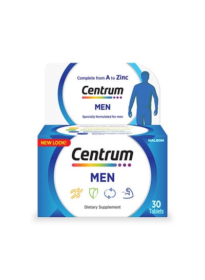 Centrum Men Specially Formulated Multivitamin for Men, 30 Tablets price ...
