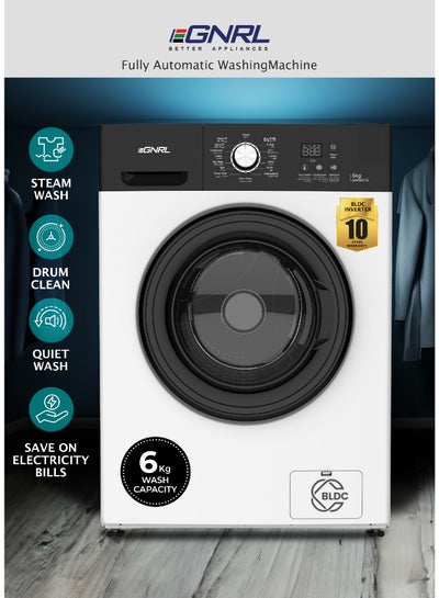 6KG Front Load Washing Machine,, 2025 New Model, 16 Programs, 1200 RPM ...