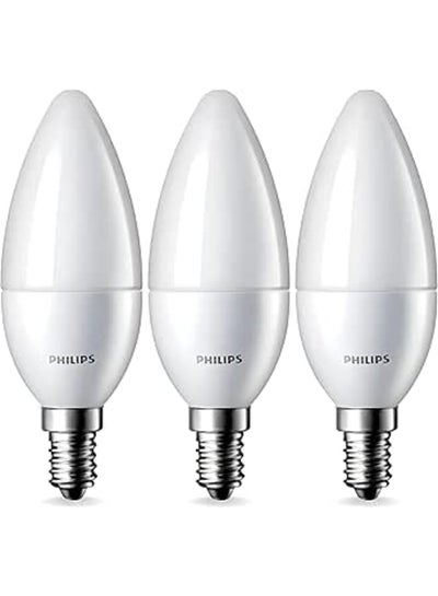 Philips Star LED Candle Bulb E14, 6 Watt, 3000 Kelvin, 570 Lumen (1 ...