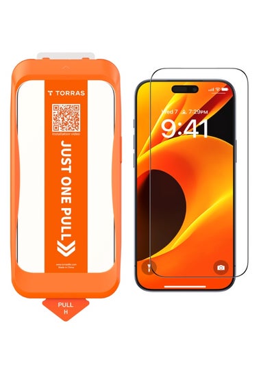 Screen Protector for iPhone 17 (6.3-Inch) 9H+ Aerospace Tempered Glass ...