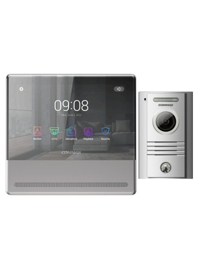 A high-tech intercom kit from Comax with a smart color touch screen and Wi-Fi feature price in ...