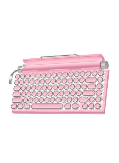 Retro Typewriter Keyboard Wireless Mechanical Gaming Vintage Keyboard ...