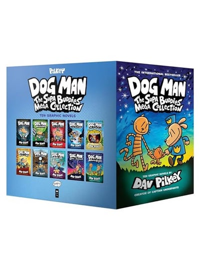 سعر Dog Man The Supa Buddies Mega Collection Dog Man 110 Boxed Set فى ...