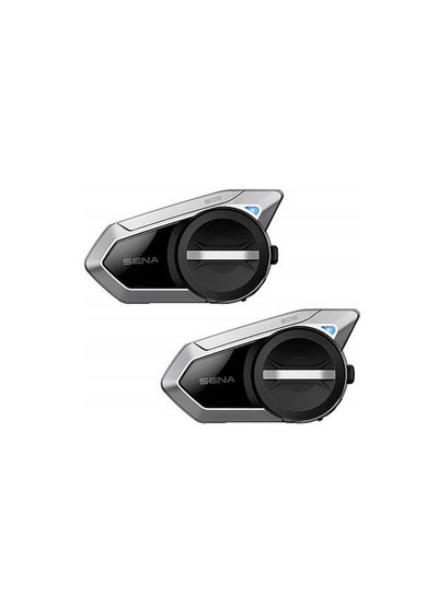 Dual Pack 50S Motorcycle Bluetooth Communication System with Mesh ...