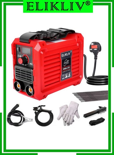 250Amp MMA Mini Stick Welder, Portable IGBT Hot Start Inverter Welder ...