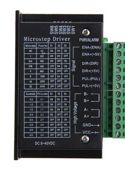 Stepper Motor Driver 4A I/P: 9 40Vdc Micro-Step price in Egypt | Noon ...