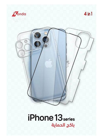 4 in 1 protection package for Apple iPhone 13 Pro Max and iPhone 13 Pro ...