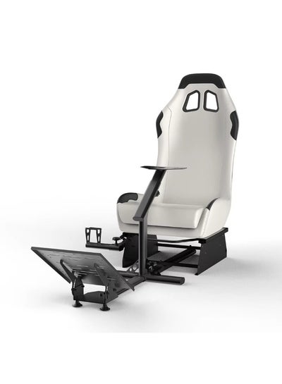 Racing Wheel Stand with Seat, Racing Gaming Chair Driving Cockpit for ...