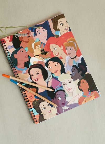 A4 Disney Princess Spinout Notebook price in Saudi Arabia | Noon Saudi ...