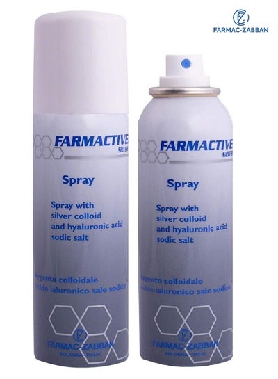 Pharmactive Silver Medical Spray For Diabetic Foot Burns Bed Sores ...