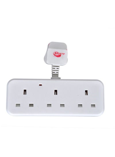 Electric socket with three outlets/white price in Saudi Arabia | Noon ...