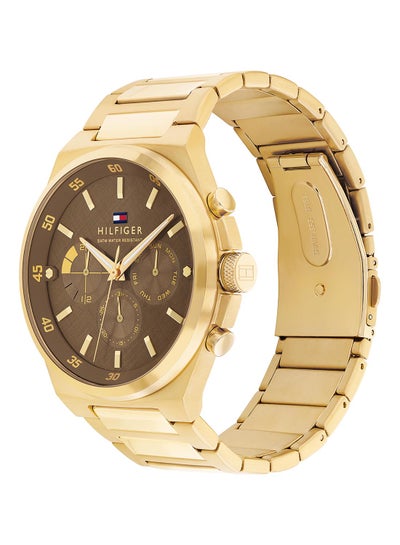 Men's Analog Round Shape Stainless Steel Wrist Watch 1792090 - 46 Mm ...