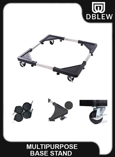 Multifunctional Movable Adjustable Base Rack Stand With Wheel Trolley ...