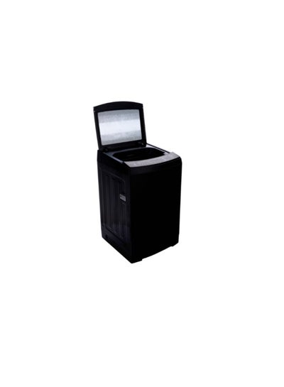 "White Point washing machine, top automatic, 15 kg, black, hydraulic ...