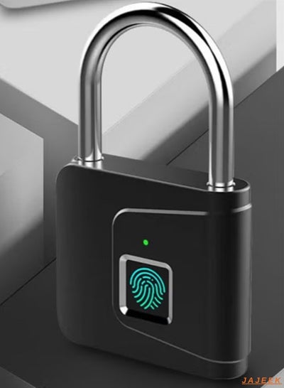 "Anti-Theft Fingerprint Padlock, Smart Fingerprint Padlock, Portable ...