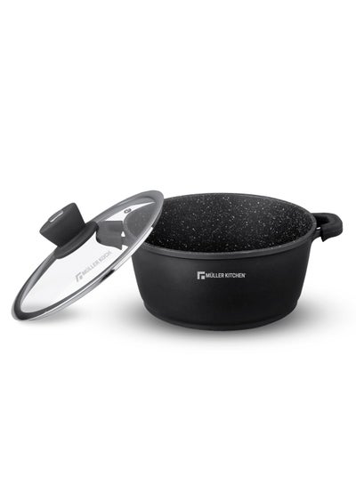 Die-cast aluminum healthy nonstick german marble granite coating ...