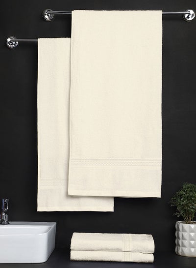 Raymond Home Towel Gift Sets 450 GSM 2 Bath & 2 Hand Towels Super Soft ...