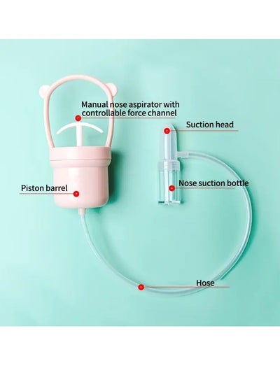 Manual Nose Suction Device, Hand Pull Nose Sucker And Snot Cleaner ...